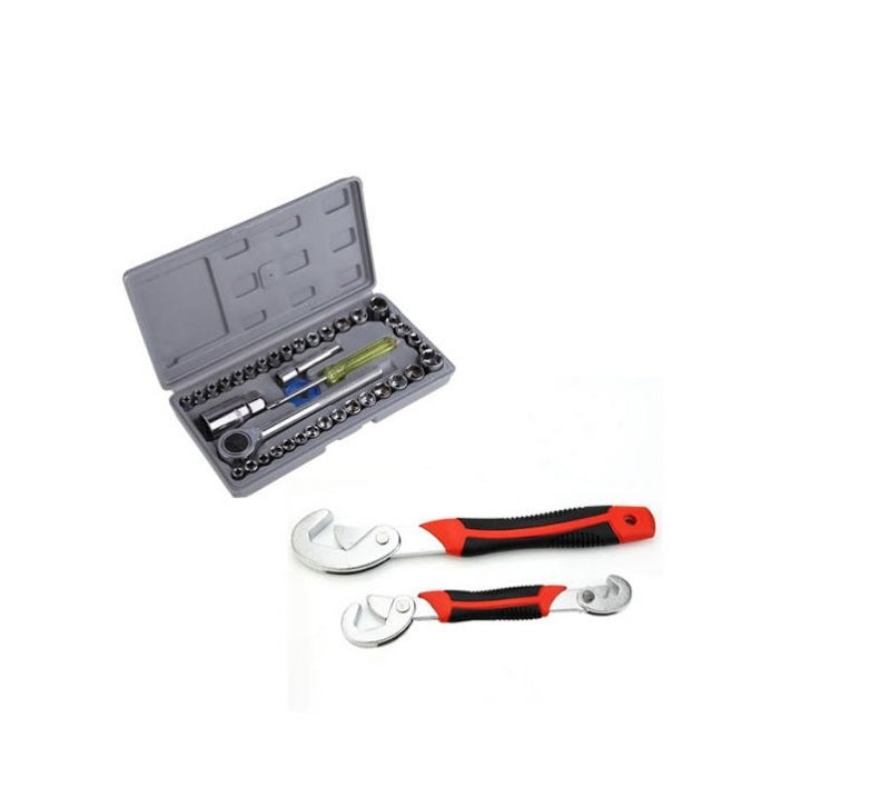 Trusa 40 chei tubulare + Set 2 chei universale Snap Grip – ProRedus.ro