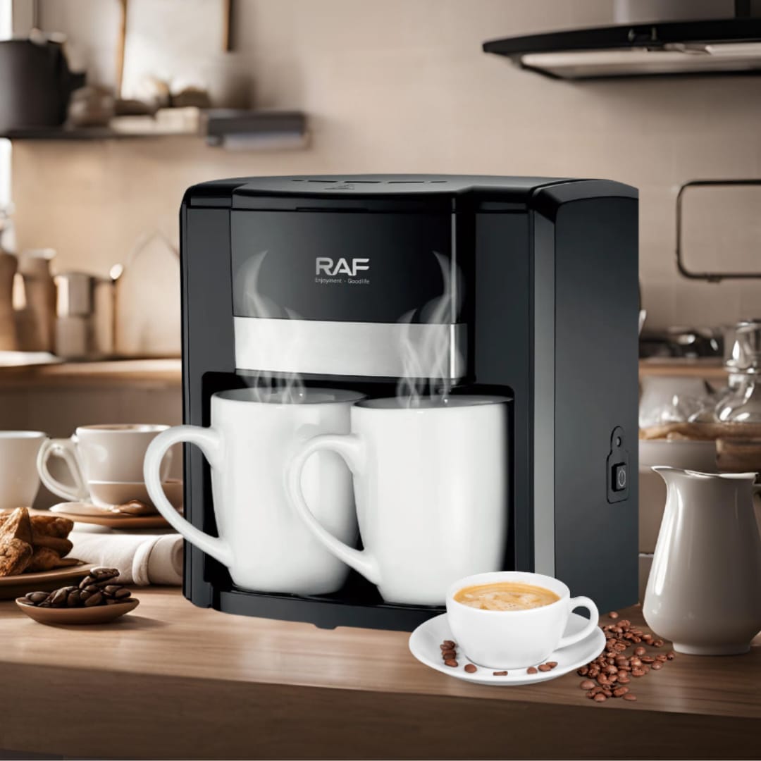 Aparat pentru Preparat Cafea cu Doua Cani Incluse Coffe Maker – ProRedus.ro